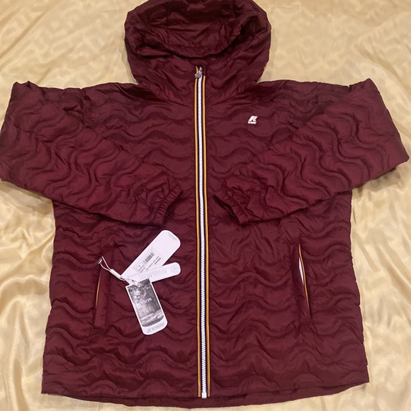 K-Way | Jackets & Coats | Nwt K Way By Kappa Raincoat Winter Eight Zip ...